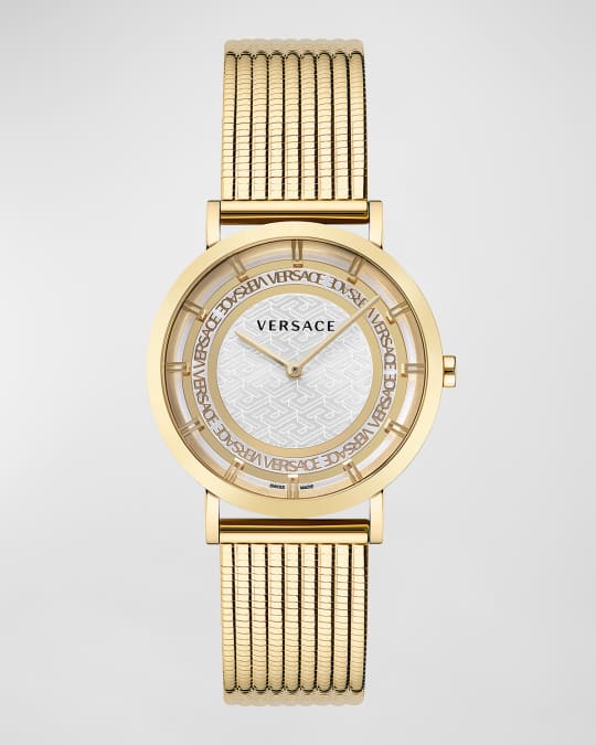 Versace Versace New Generation Watch with Bracelet Strap, Gold | Neiman ...