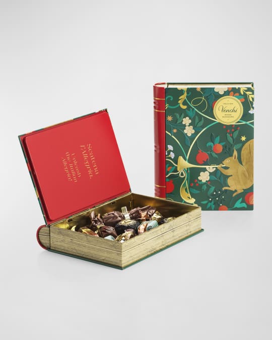 Venchi Winter Maxi Baroque Book of Gluten-Free Chocolates | Neiman Marcus