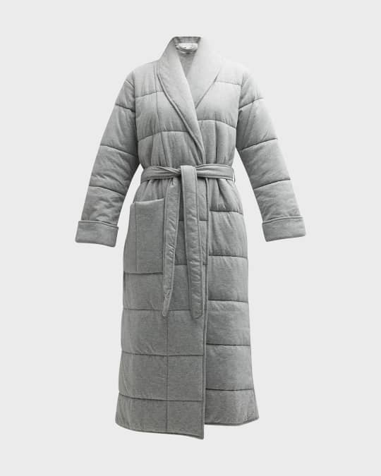 Skin Sierra Quilted Duvet Robe | Neiman Marcus