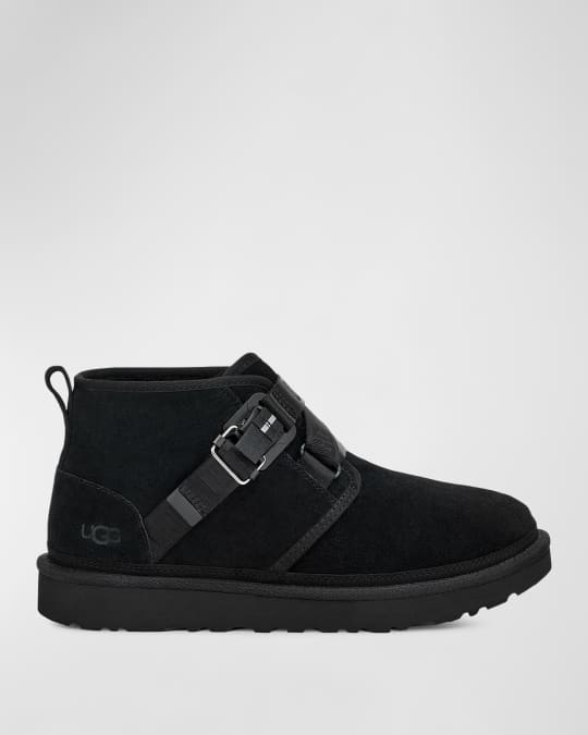 UGG Men's Neumel Quickclick Shearling-Lined Suede Chukka Boots | Neiman Marcus