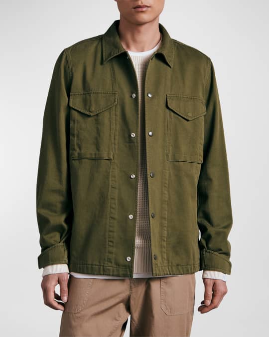 Rag & Bone Men's Flight Shirt Jacket | Neiman Marcus