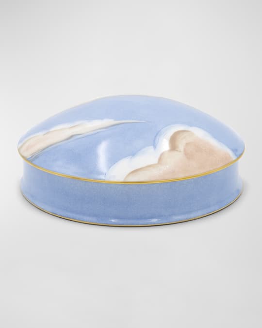 Jonathan Hansen X Marie Daage Cloud Porcelain Candy Box | Neiman Marcus
