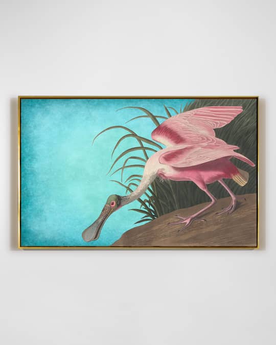 RFA Fine Art "Roseate Spoonbill" Wall Art | Neiman Marcus