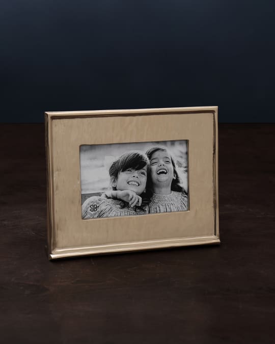 Beatriz Ball FRAME Emerson 5 X 7 Horizontal (Gold) | Neiman Marcus