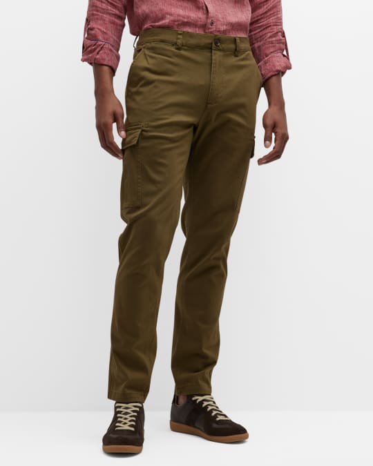 Scotch & Soda Men's Stuart Stretch Twill Cargo Pants | Neiman Marcus
