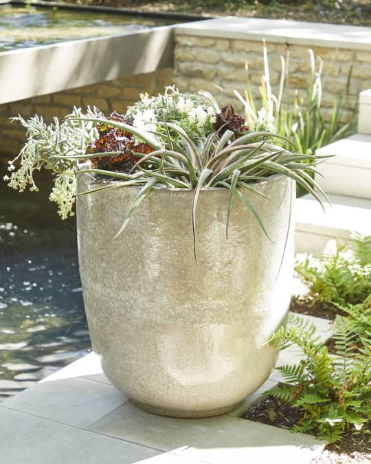 Emissary Trading Large Round Ceramic Pot | Neiman Marcus