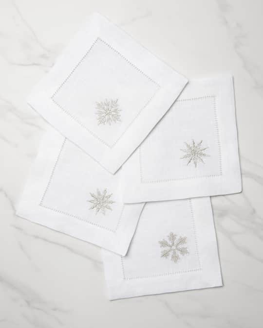 Sferra Fiocco Cocktail Napkins, Set of 4 | Neiman Marcus
