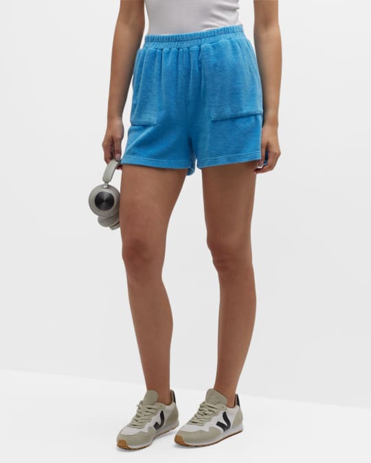 Monrow Terry-Cloth Shorts | Neiman Marcus