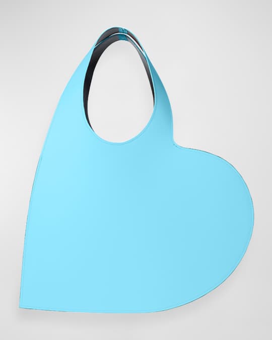 Coperni Heart Calf Leather Shoulder Bag | Neiman Marcus