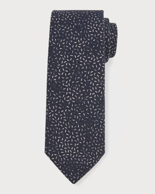 BOSS Men's Cotton-Wool Tie | Neiman Marcus
