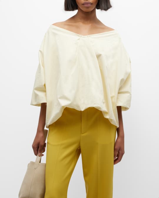 BITE Studios Crisp Flow Blouse | Neiman Marcus