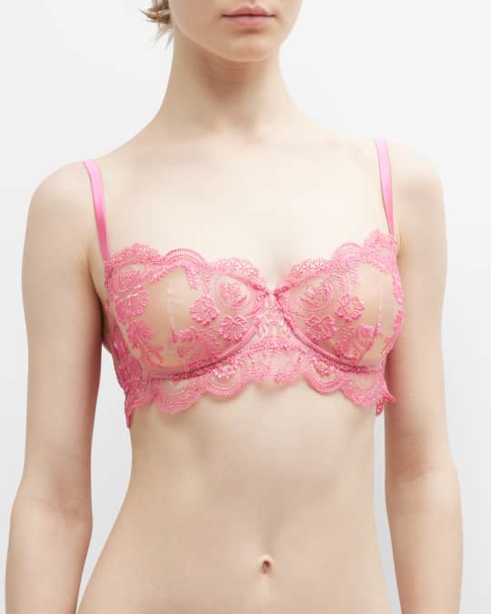 I.D. Sarrieri Pixie Dreams Scalloped Balconette Bra | Neiman Marcus