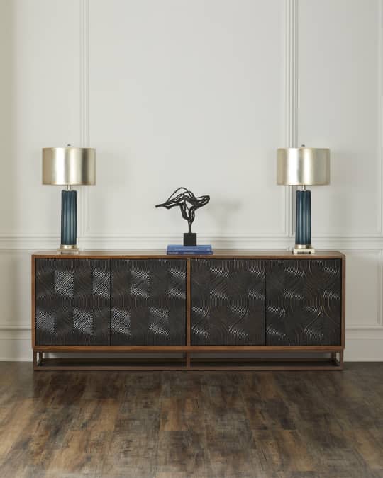 Hooker Furniture Swirl Door Entertainment Console | Neiman Marcus