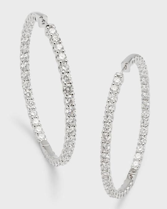 Neiman Marcus Lab Grown Diamonds Lab Grown Diamond 18K White Gold Round ...