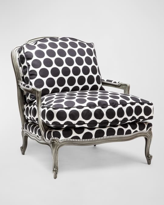 MacKenzie-Childs Black Spot On Chair | Neiman Marcus