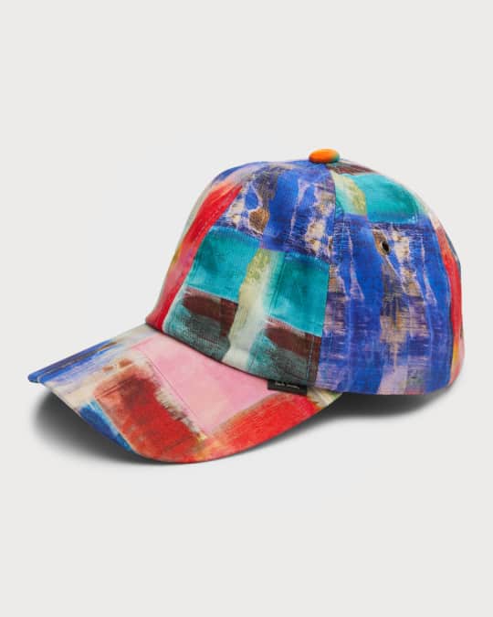 Paul Smith Men's Mainline-Print 6-Panel Baseball Cap | Neiman Marcus