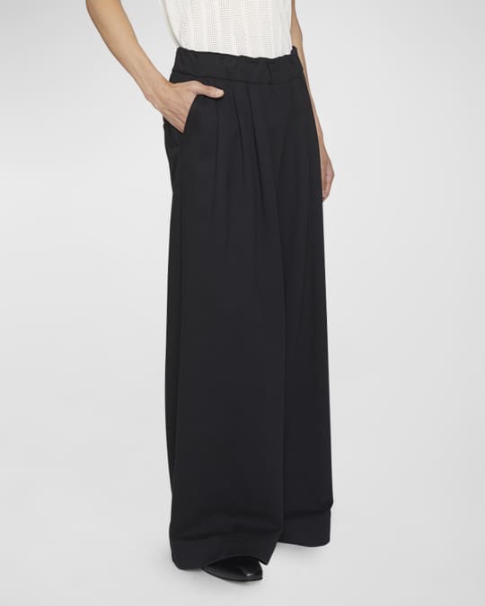 Dries Van Noten Men's Hama Baggy Pleated Sweatpants | Neiman Marcus