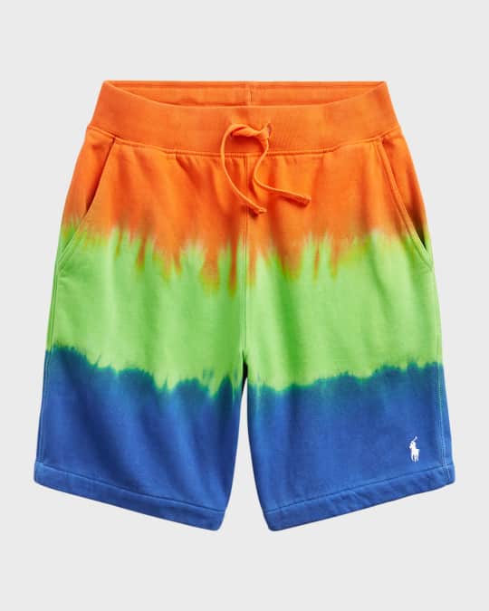 Ralph Lauren Childrenswear Boy's Colorblock Tie Dye Shorts, Size S-XL ...