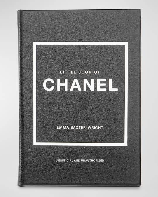 Graphic Image "Little Book of Chanel" Leather Bound Book | Neiman Marcus