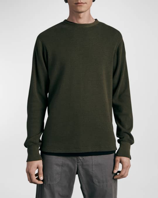 Rag & Bone Men's Collin Solid Crew Sweater | Neiman Marcus