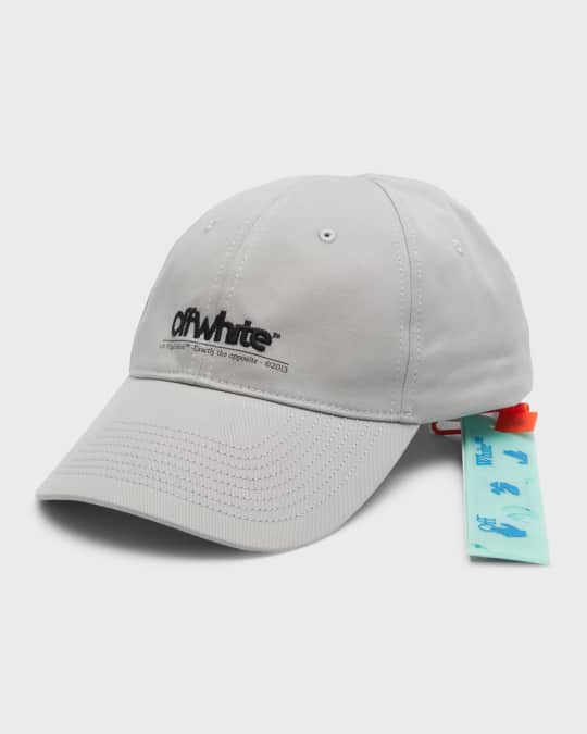 Off-White Men's Chest Line Logo Baseball Cap | Neiman Marcus