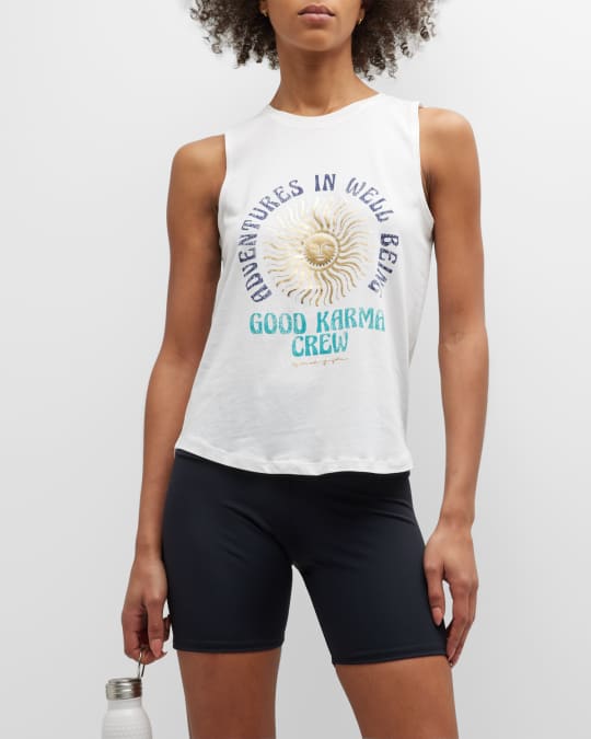 Spiritual Gangster Good Karma Muscle Tank | Neiman Marcus