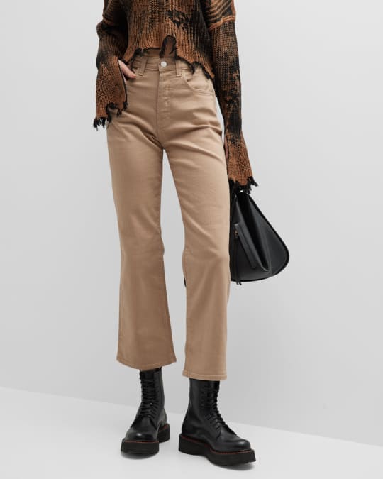 AG Jeans Kinsley High Rise Pop Crop Jeans | Neiman Marcus