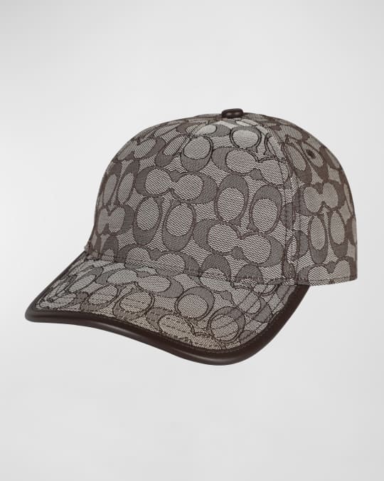 Coach Signature C Jacquard Baseball Cap | Neiman Marcus