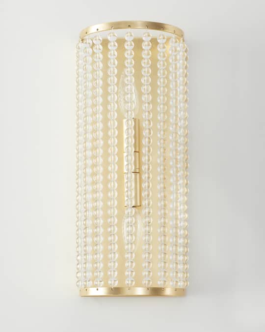 Neiman Marcus Glass Bead Sconce - 16" | Neiman Marcus