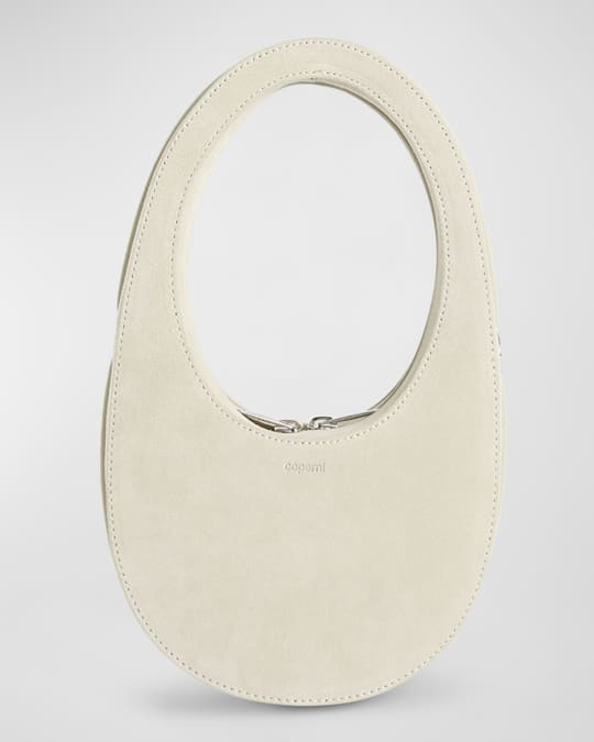 Coperni Swipe Mini Zip Leather Crossbody Bag | Neiman Marcus