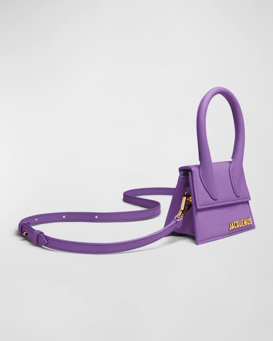 Jacquemus Le Chiquito Leather Top-Handle Bag | Neiman Marcus