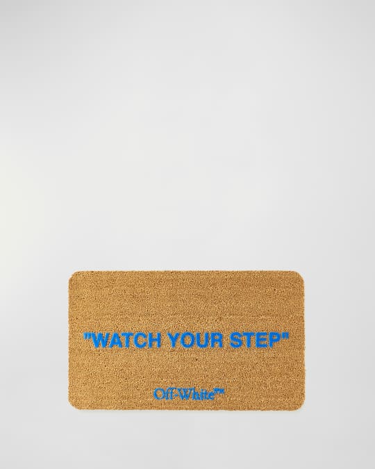 Off-White Quotes Doormat | Neiman Marcus