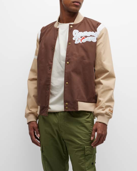 Puma x Childhood Dreams Men's Reversible Varsity Jacket | Neiman Marcus