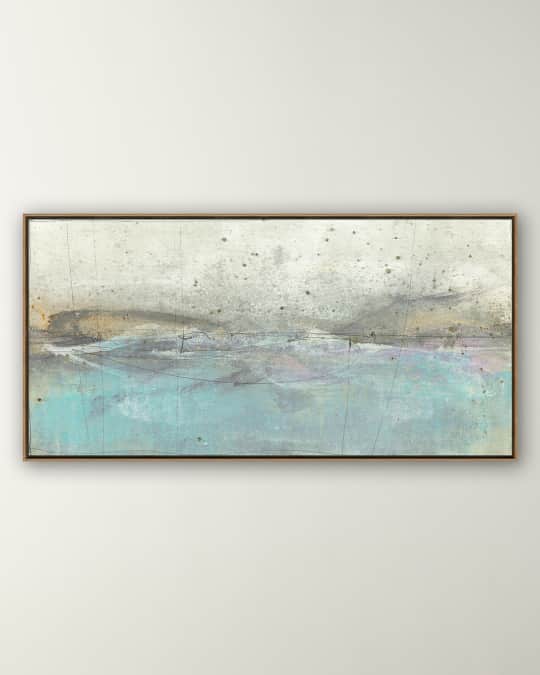 Grand Image Home "Wave Break 4" Art by Maeve Harris | Neiman Marcus
