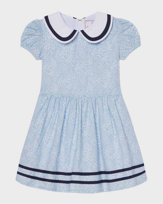 Classic Prep Childrenswear Girl's Hazel Jacqueline's Blossom-Print ...