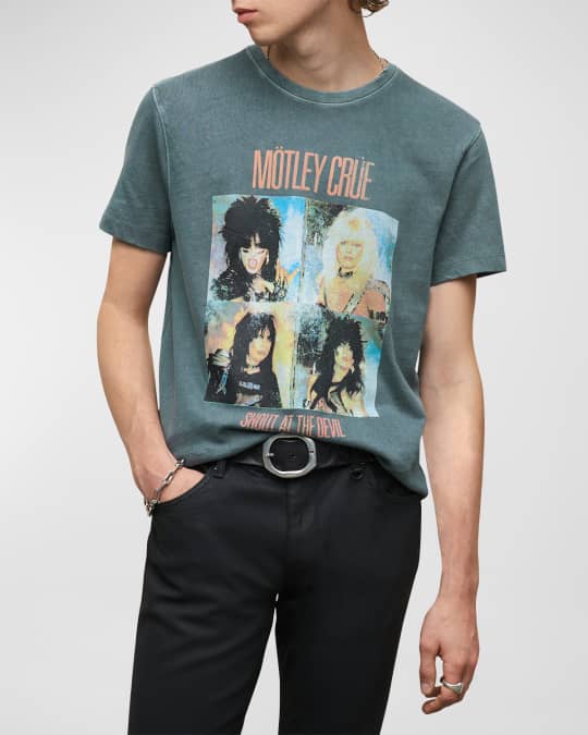 John Varvatos Men's Motley Crue T-Shirt | Neiman Marcus