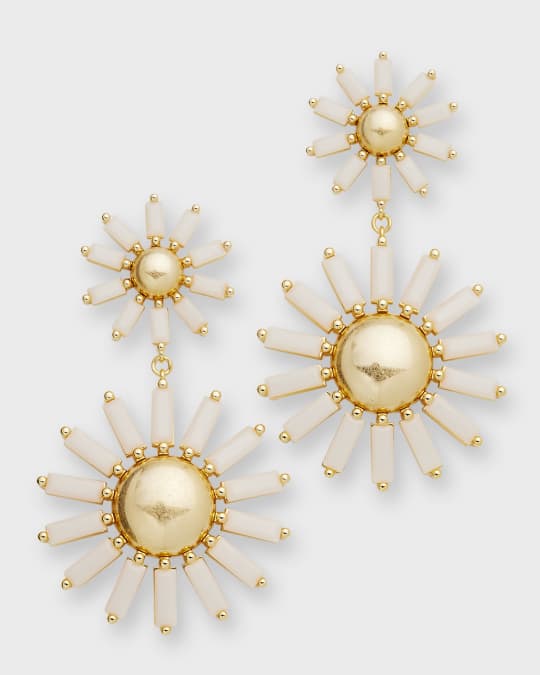 Kendra Scott Madison Daisy Statement Earrings | Neiman Marcus
