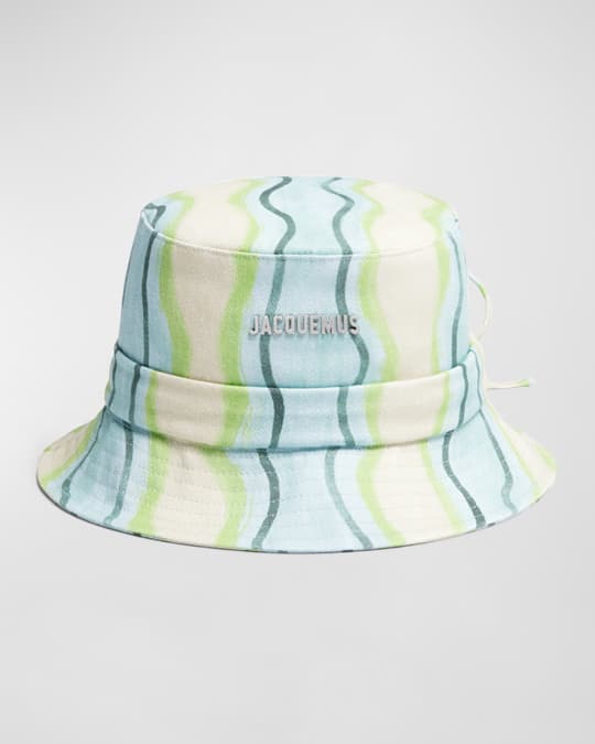 Jacquemus Le Bob Gadjo Multi-Color Bucket Hat | Neiman Marcus