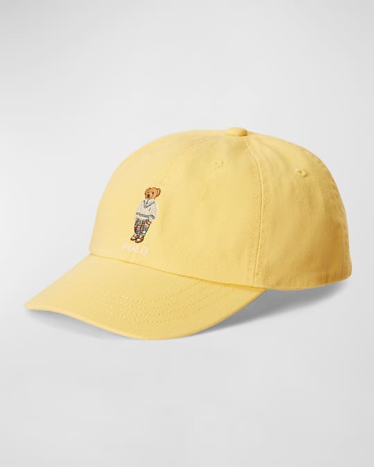 Ralph Lauren Childrenswear Boy's Polo Bear Chino Ball Cap | Neiman Marcus