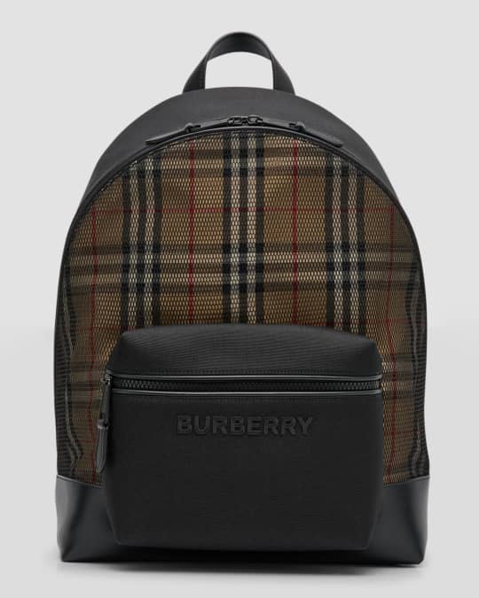burberry leather backpack