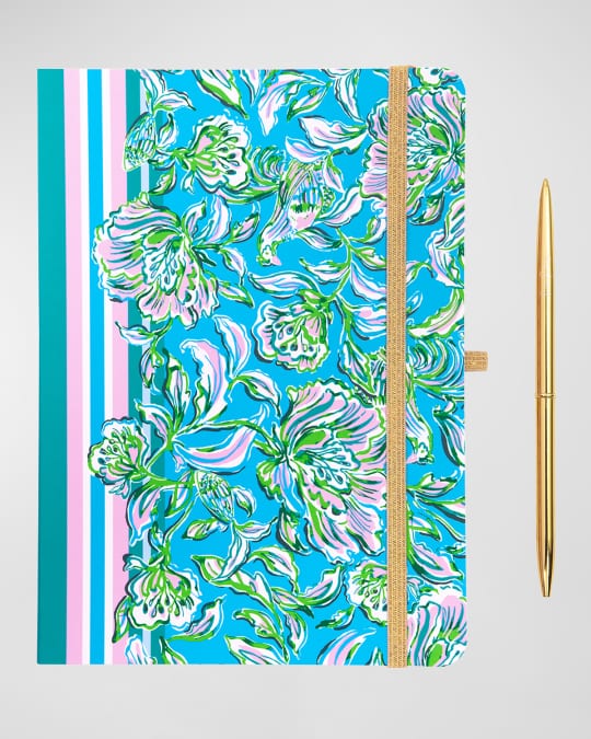 Lilly Pulitzer Chick Magnet Journal With Pen | Neiman Marcus Lilly Pulitzer Chick Magnet Journal With Pen | Neiman Marcus