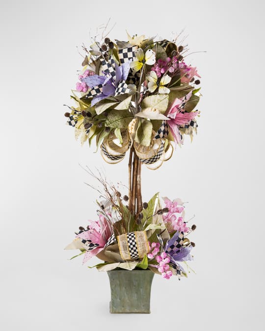 MacKenzie-Childs Butterfly Garden Tabletop Topiary | Neiman Marcus