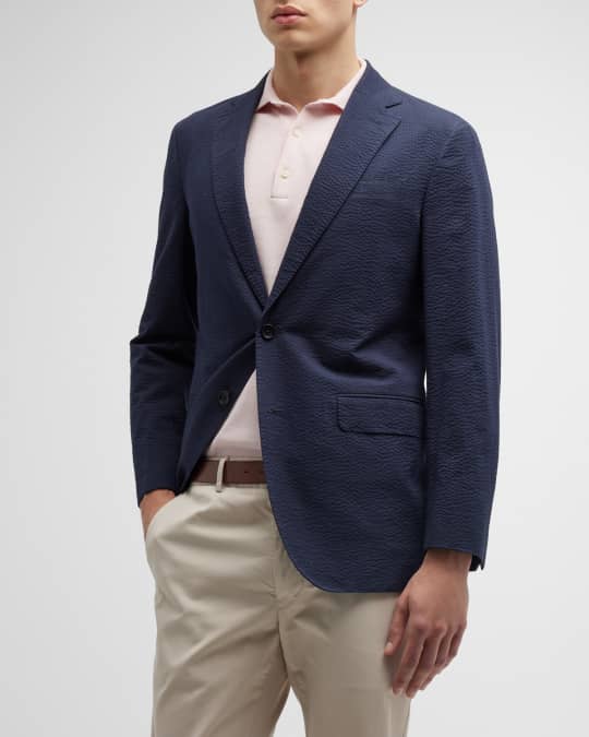 Sid Mashburn Men's Kincaid Seersucker Sport Coat | Neiman Marcus