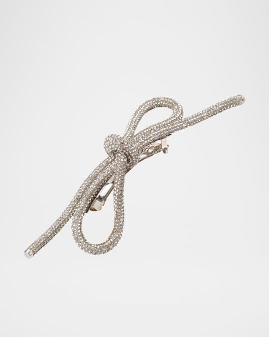 Lelet Ny Sasha Crystal Bow Barrette | Neiman Marcus
