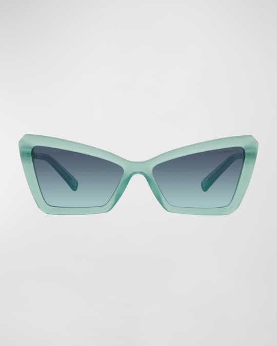 Tiffany & Co Gradient Acetate Cat-Eye Sunglasses | Neiman Marcus