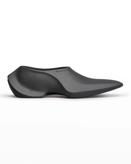 Balenciaga Men's Molded Rubber Space Shoes | Neiman Marcus