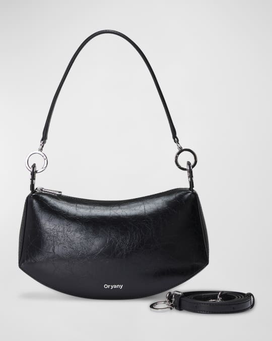 Oryany Helen Zip Leather Crossbody Bag | Neiman Marcus