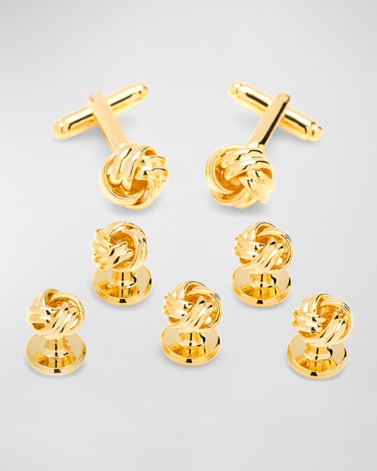 Cufflinks Inc. Men's Knot Cuff Link 5-Stud Set | Neiman Marcus