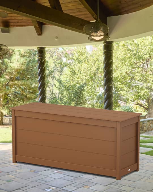 POLYWOOD 68" Console Table With Storage | Neiman Marcus