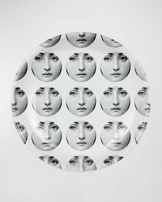 Fornasetti Round Ashtray Tema e Variazioni N.197 | Neiman Marcus